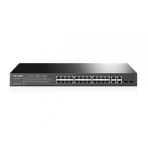 TP-LINK Switch Semigestionable Jetstream de 24 Puertos Poe+ 10/100 y 2 ...