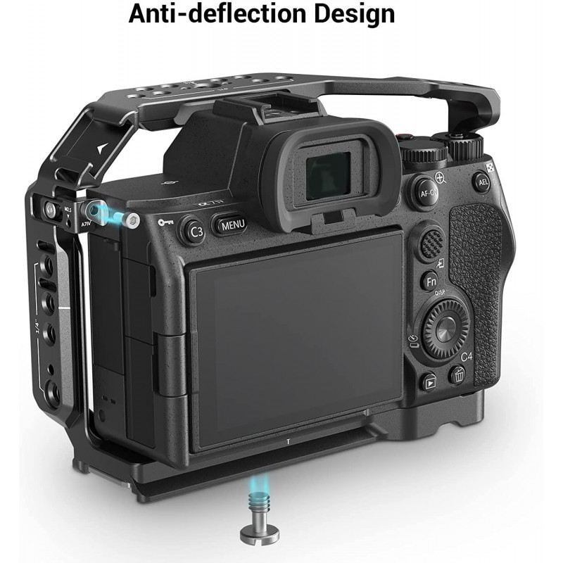 SMALLRIG 3667B Full Cage For Sony Alpha 7 Iv/alpha 7S III/A1/ A7RV ...