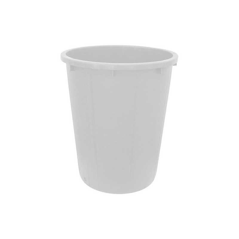Bidon Plástico Redondo Blanco 50 Litros con Tapa y Asas - Guanxe ...