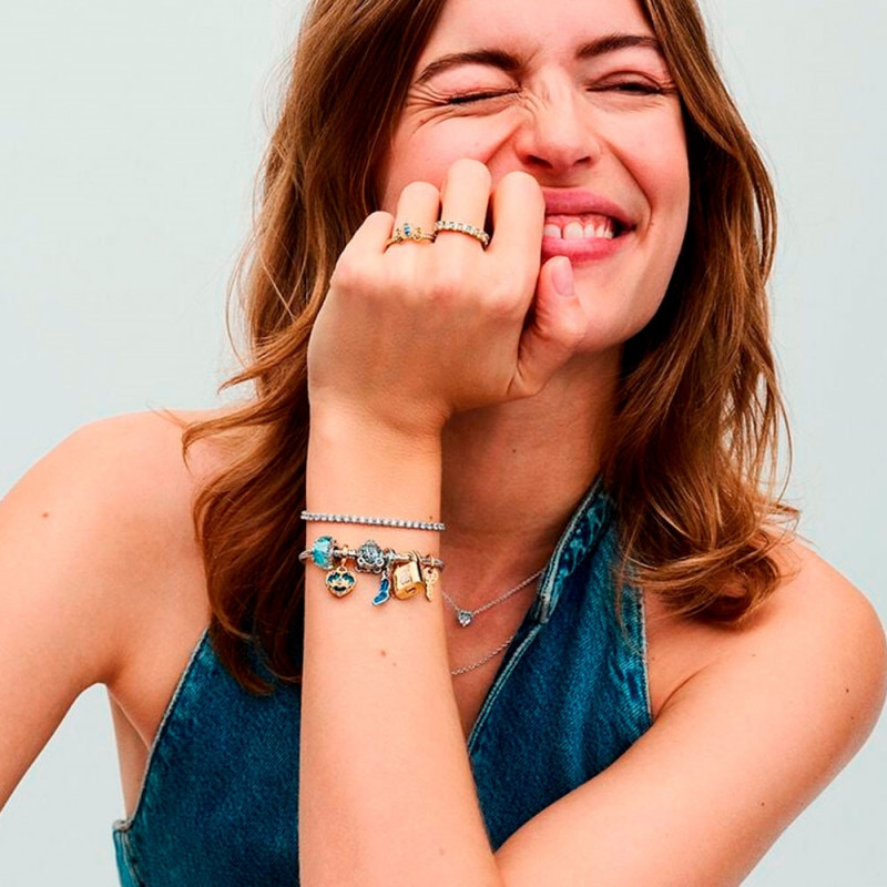 Charm Colgante Doble Carroza y Corazón de la Cenicienta de Disney ...