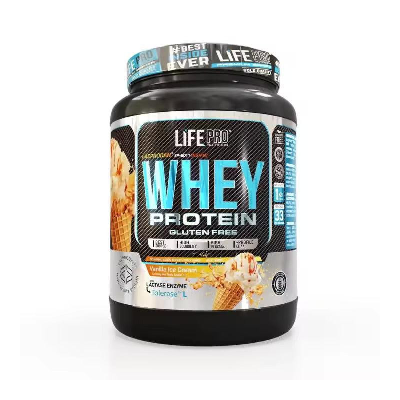 LIFE PRO Whey Protein 1 Kg | Helado de Vainilla - Guanxe Atlantic ...