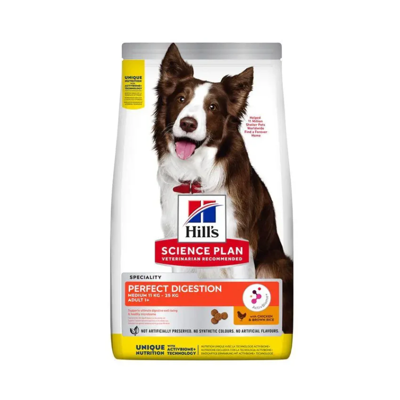 HILLS SP perro adulto medium Perfect digest 2.5 kg - Guanxe Atlantic ...