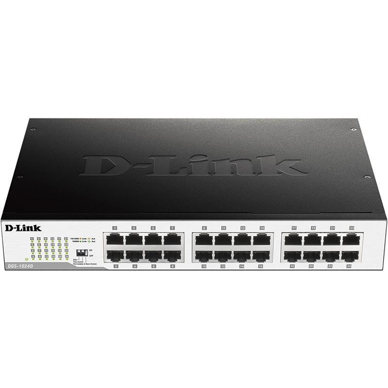 D-LINK DGS-1024D/E Switch Gigabit 24 Puertos Rack - Guanxe Atlantic ...