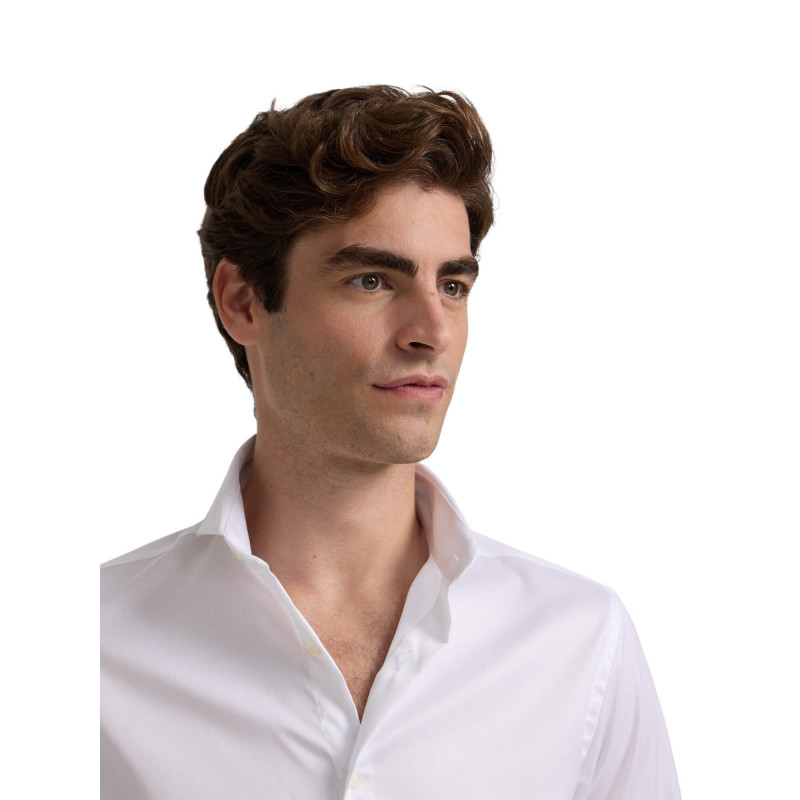 125613 Camisas SILBON Hombre Vestir Blanca Puño Simple Easy Ir - Guanxe ...