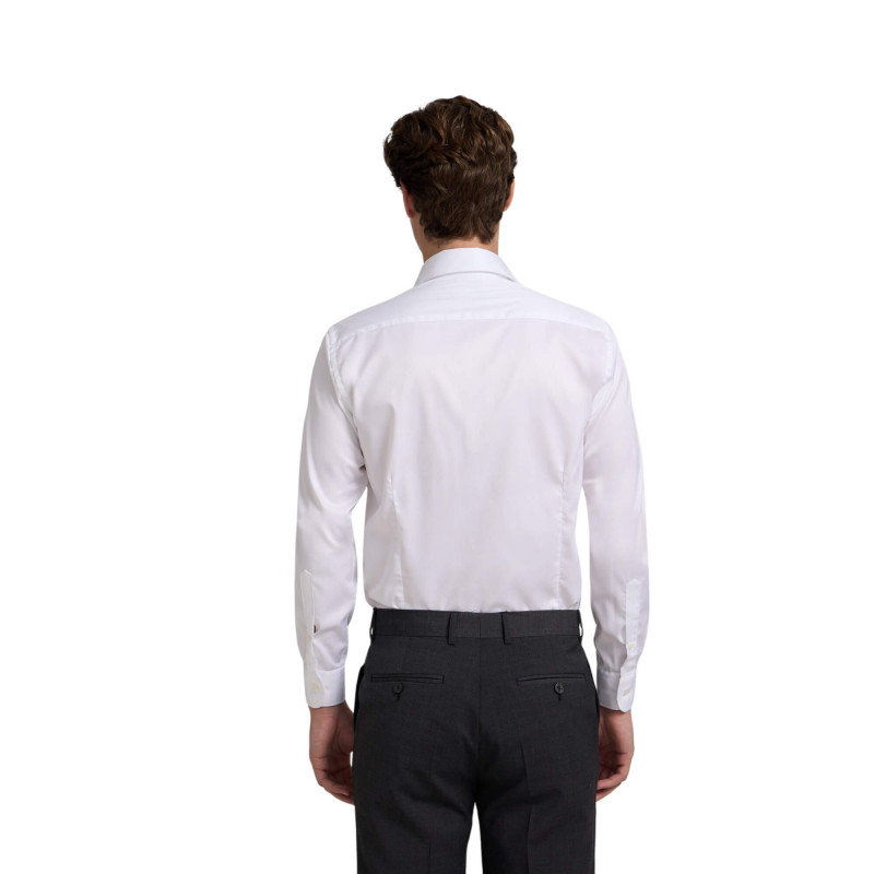 125613 Camisas SILBON Hombre Vestir Blanca Puño Simple Easy Ir - Guanxe ...