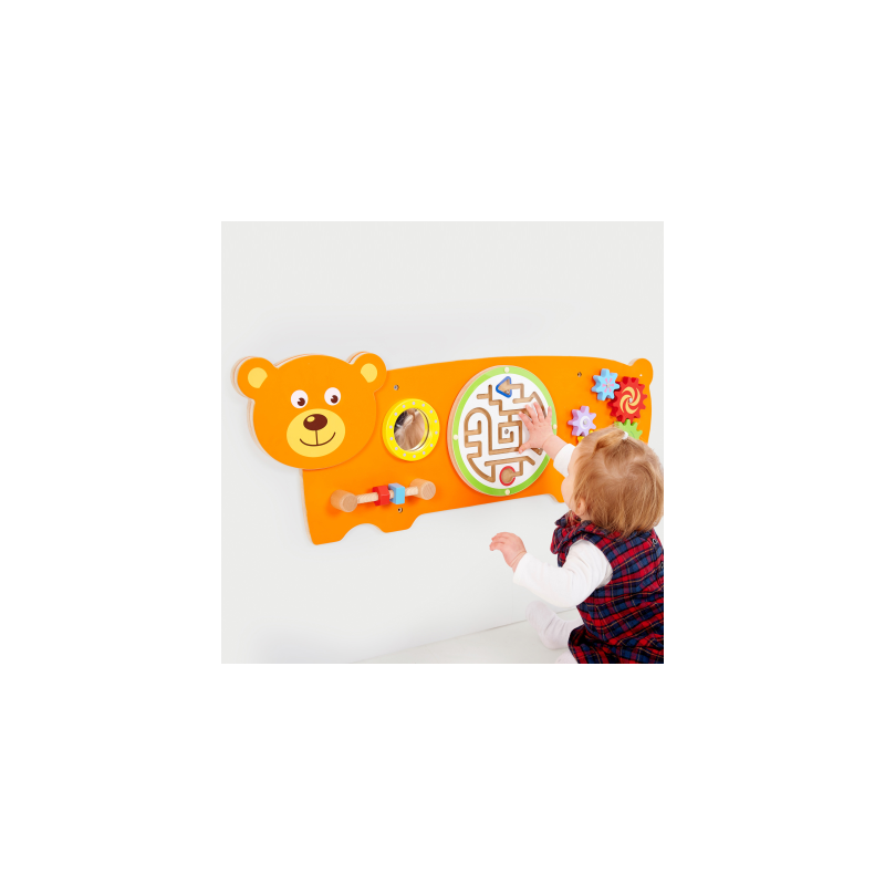 PANEL MURAL MULTIACTIVIDADES OSO JUGUETE - Guanxe Atlantic Marketplace