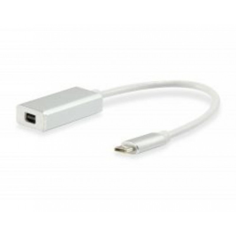 Cable EQUIP Usb-c/m a Mini Dp/h 0.15M Blanco (EQ133457) - Guanxe ...