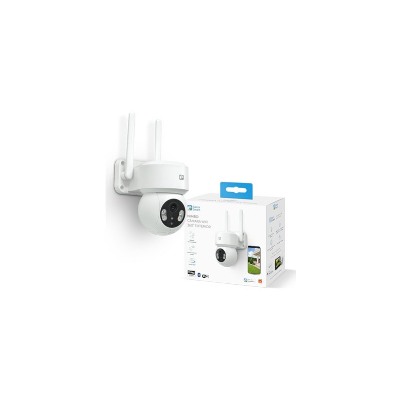 GARZA Smart Camara Ip Wifi 360º Exterior Nimbo 1296P Sfhd Sensor ...