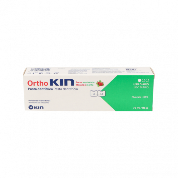 Orthokin Pasta Dentifrica 75 Ml Fresa Mentolada KIN - Guanxe Atlantic ...