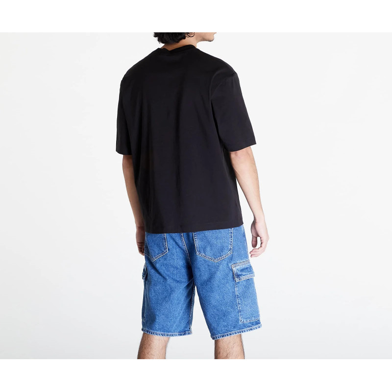 Camiseta CALVIN KLEIN Negra Logo - Guanxe Atlantic Marketplace