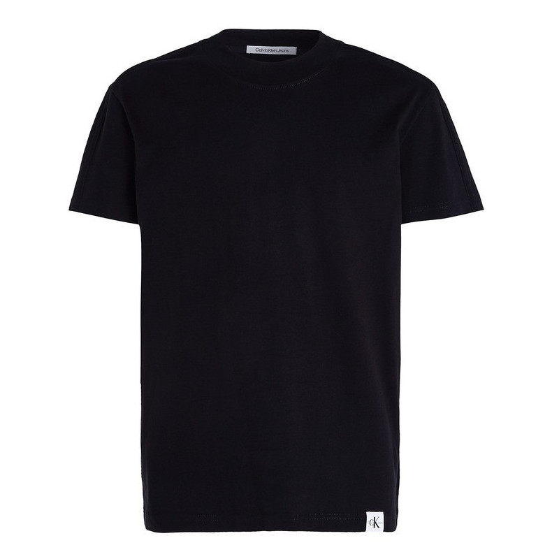 Camiseta CALVIN KLEIN Básica Negra Logo Etiqueta - Guanxe Atlantic Marketplace